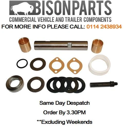 +DENNIS OPTARE SOLO, Complete King Pin Kit - Wheel Set, Kirkstall S46 ...