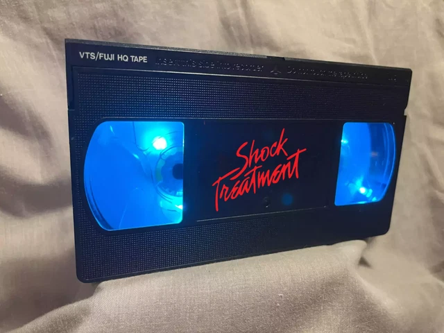 SHOCK TREATMENT VHS Lamp, Night Light, Movie Retro Video Tape Gift ...