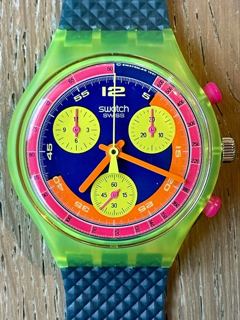 SWATCH CHRONO SCJ101 “Grand Prix” NOS! EUR 399,00 - PicClick FR