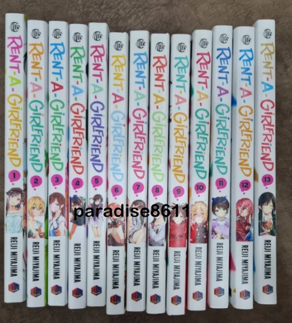 RENT A GIRLFRIEND Manga By Reiji Miyajima Vol.1-13 English Version DHL ...