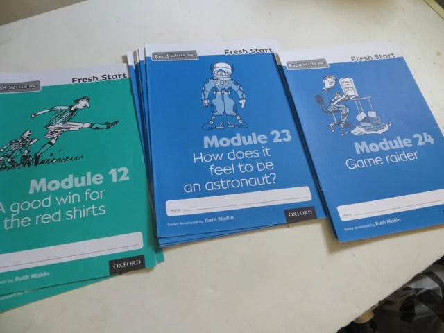 READ WRITE INC. Fresh Start: Modules 23/24/12 by Gill Munton (Eng £12. ...