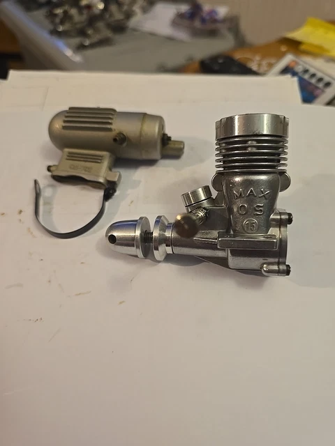 OS MAX 15 Model Engine With Silencer £37.12 - PicClick UK