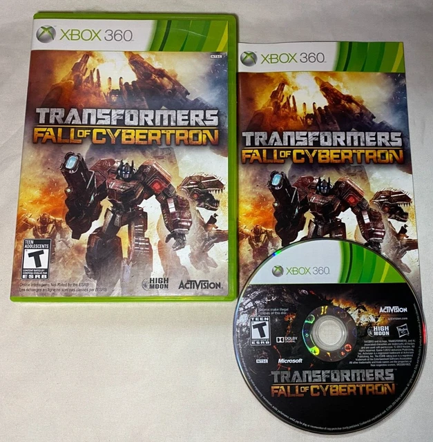 TRANSFORMERS: FALL OF Cybertron (Microsoft Xbox 360, 2012) CIB VG Condition $69.99 - PicClick CA
