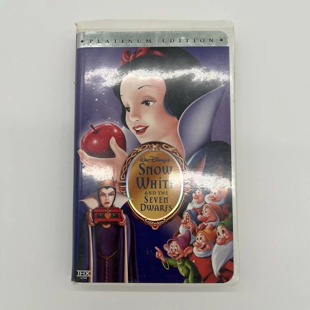 SNOW WHITE AND the Seven Dwarfs (VHS, 2001) Platinum Edition – Preowned ...