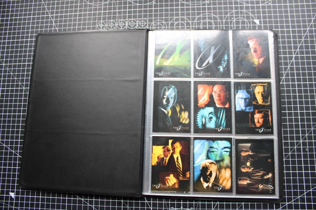 TOPPS X-FILES MOVIE Complete 72 Trading Cards Base Set (1998) Fight The ...