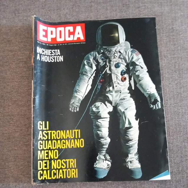 RIVISTA &EPOCA& 25 Maggio 1969 Inchiesta A Houston EUR 9,99 - PicClick IT
