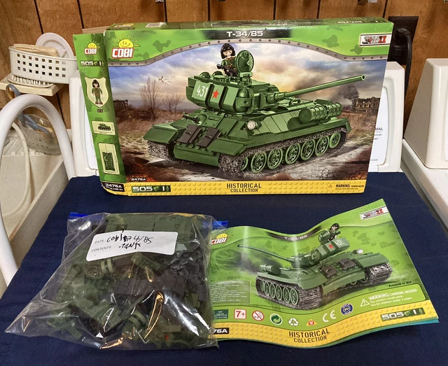 Cobi 2476a T 34 85 Historical Collection Building Set Wwii Eur 75 95 Picclick Fr