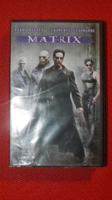 MATRIX TEIL 1 Keanu Reeves Laurence Fishburne VHS VIDEO Kassette (742 ...