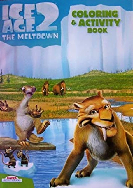 ICE AGE 2 Movie Activity & Coloring Book £23.12 - PicClick UK