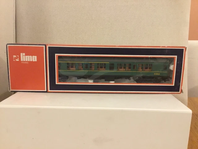 LIMA OO GAUGE 30-5314W - LMS 1st CLASS CORRIDOR COACH S15865 BOXED ...