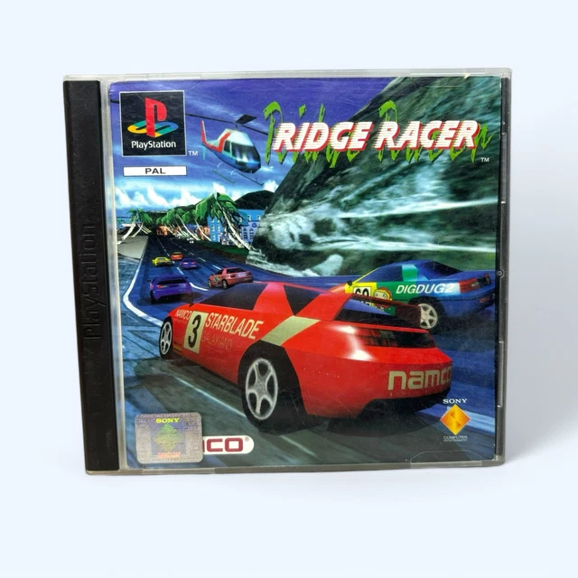 RIDGE RACER PS1 BLACK LABEL PLAYSTATION 1 PAL MULTILINGUA con ITA ...