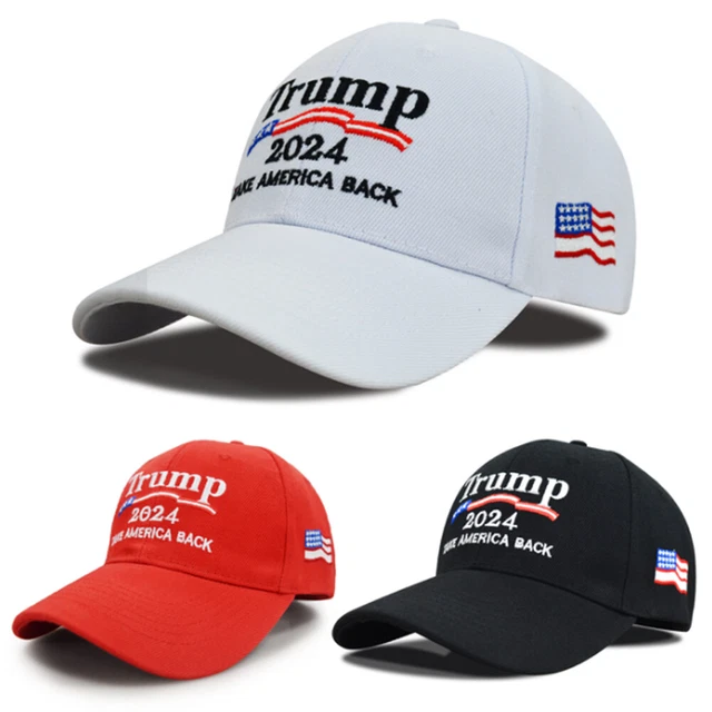 TRUMP 2024 BASEBALL Cap USA Flag Duck Tongue Hat Trucker Hats for ...