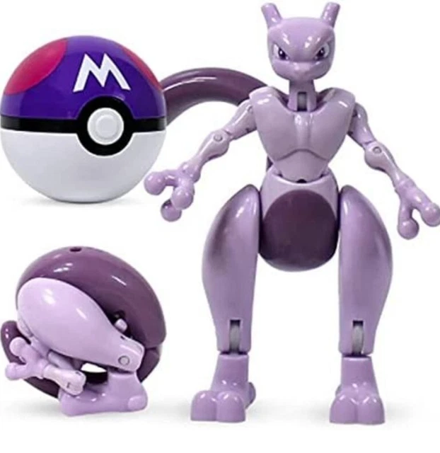 TAKARA TOMY POKÉMON (Master Ball) Big Mewtwo Counter Attack Evolution ...