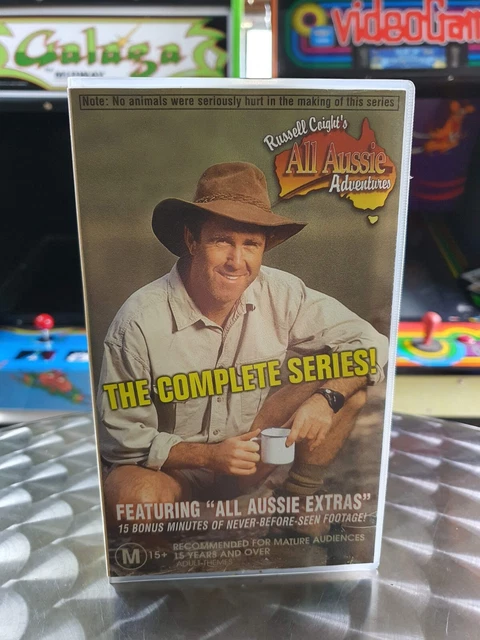 RUSSELL COIGHT'S ALL Aussie Adventures - VHS TV - Video Tape VGC £3.95 ...