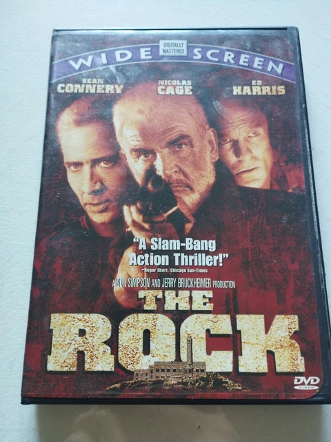 THE ROCK SEAN Connery Nicolas Cage Ed Harris - DVD Region 1 English ...