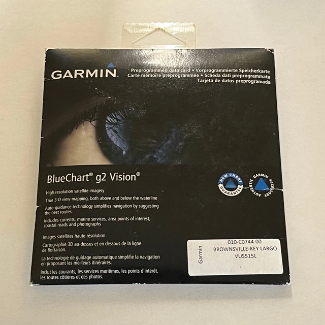 GARMIN BLUECHART G2 Vision Brownsville To Key Largo Vus515L 010-C0744 ...