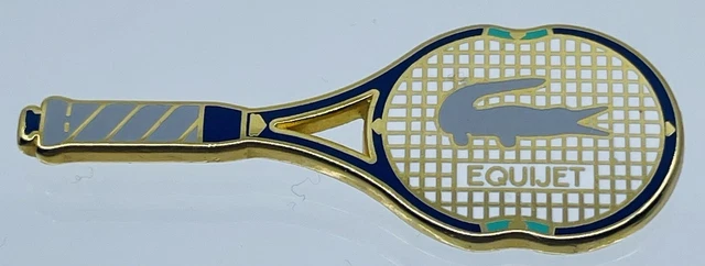 PIN'S PINS PIN Tennis Roland Garros - Raquette Lacoste Equijet - Arthus Bertrand EUR 9,99 ...