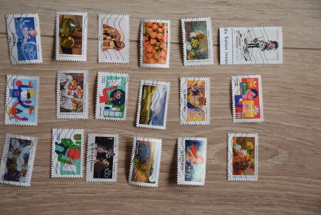 TIMBRES DE FRANCE Obliteres 2023 & 2024 EUR 1,00 - PicClick FR