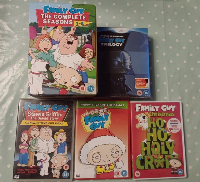 FAMILY GUY THE Complete Season 1-8 And Others £11.11 - PicClick UK