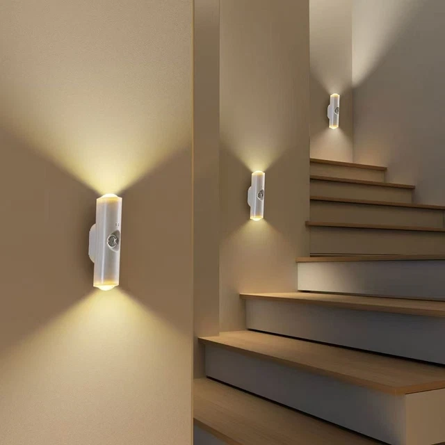 MOTION SENSOR LED Wall LampCloset Lighting LED Night Lamp Wall Lamp ...