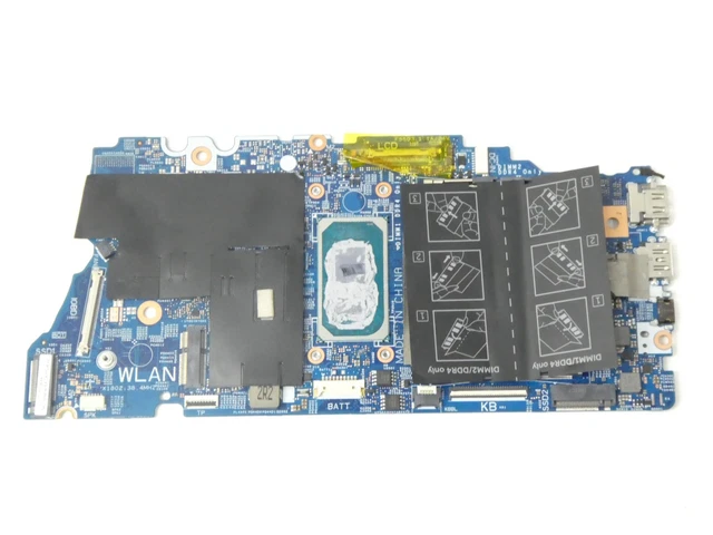 GENUINE DELL INSPIRON 5502 MOTHERBOARD INTEL i5 1135G7 4.2GHz WNVYK ...