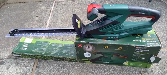 PARKSIDE 12V CORDLESS Hedge Trimmer PHSA 12 B1 Bare Unit - NO Battery ...