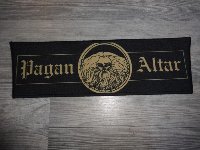 PAGAN ALTAR PATCH Back Strip Backpatch NWOBHM/Heavy Metal, Doom Metal ...