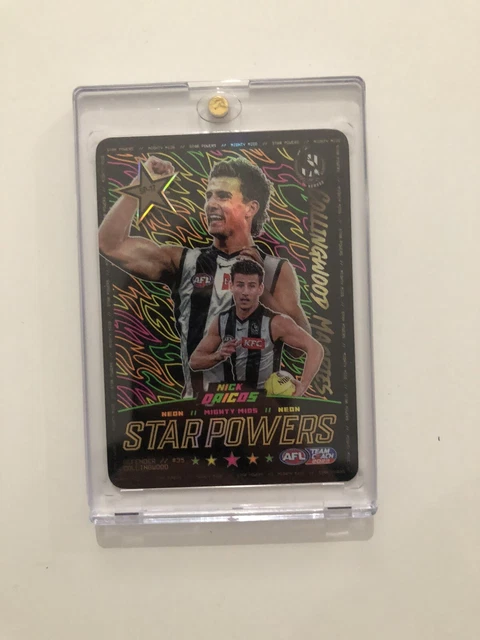 2023 TEAMCOACH NEON Star Powers - Nick Daicos SP-17 Collingwood EUR 138 ...