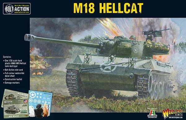 M18 HELLCAT, US Army, Bolt Action WW2, Warlord Games, NEU/OVP EUR 28,50 ...