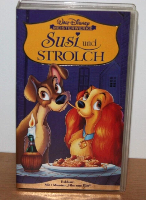 SUSI UND STROLCH - Disney Klassiker VHS Film / mit Hologramm / 1997 EUR ...
