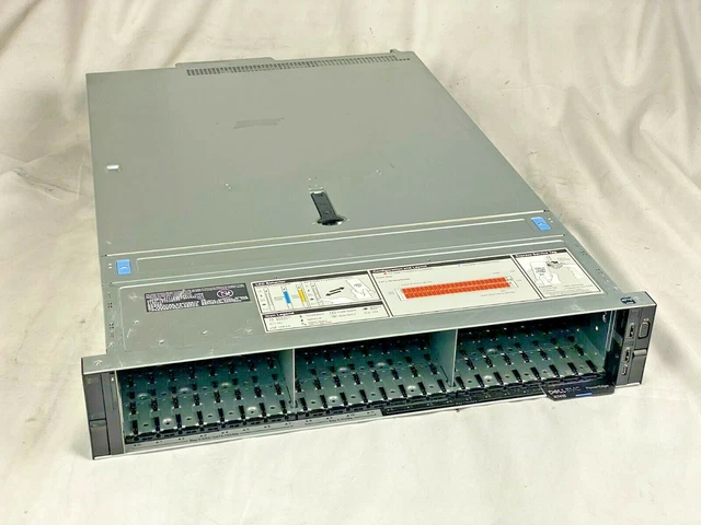 SERVEUR DELL EMC Poweredge R7415 24 Nvme Sata Sas Bay Sff Châssis Vide ...