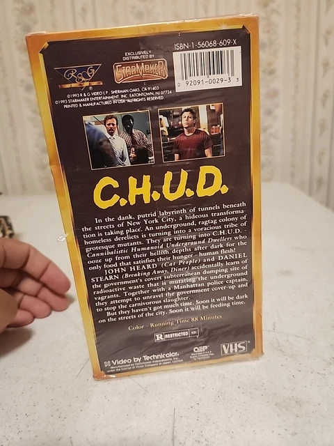 CHUD VHS HORROR C.H.U.D. Tape Rare Starmaker Version Cult CHUD 1993 £21 ...