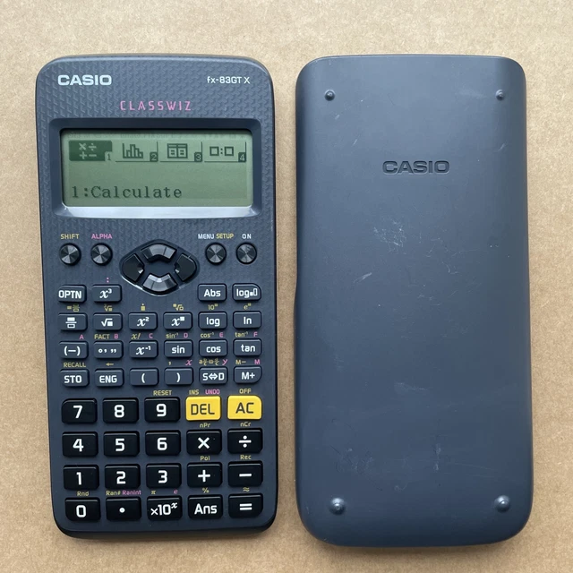 CASIO FX-83GTX SCIENTIFIC Calculator UK Exam Approved GCSE 276 ...