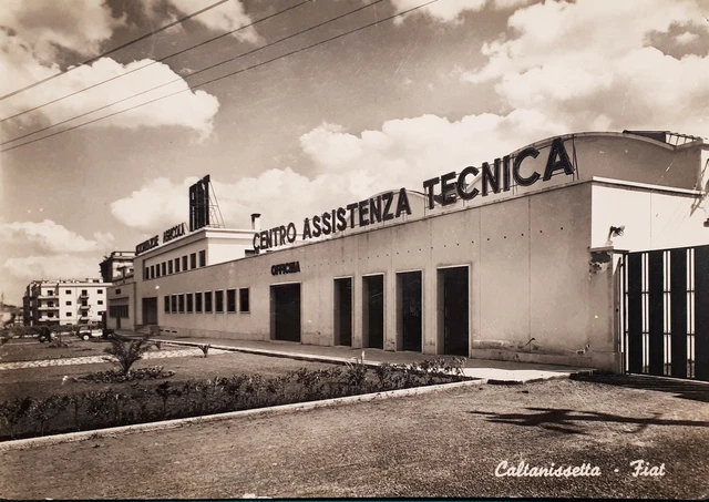 CARTOLINA - CALTANISSETTA - Fiat - 1950 ca. EUR 9,99 - PicClick IT