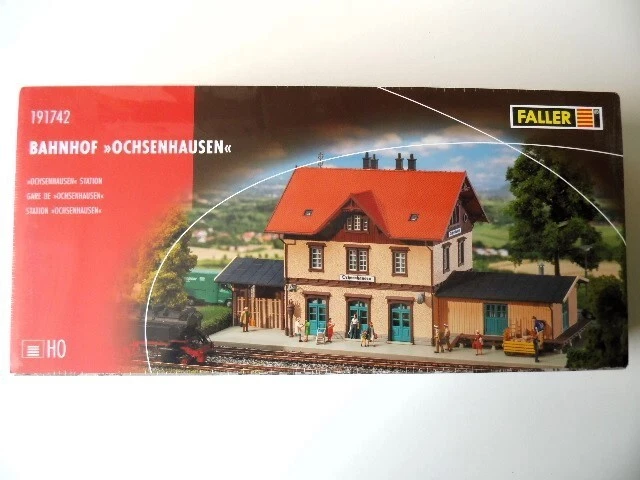 BAHNHOF FALLER 191742 H0, Ochsenhausen, Bausatz, Modellbahn, OVP EUR 19,95 - PicClick DE