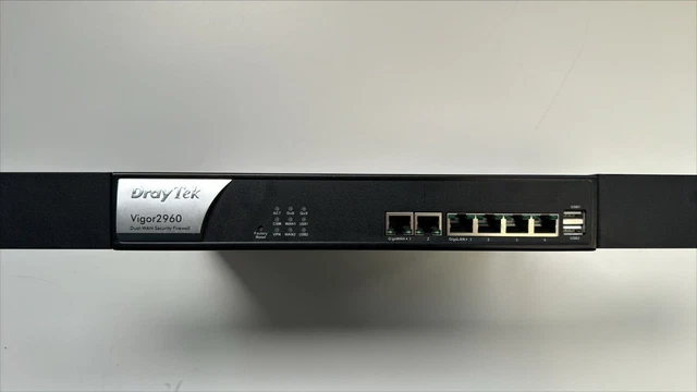DRAYTEK VIGOR 2960 Dual WAN VPN Gigabit Router / Security Firewall VGC ...