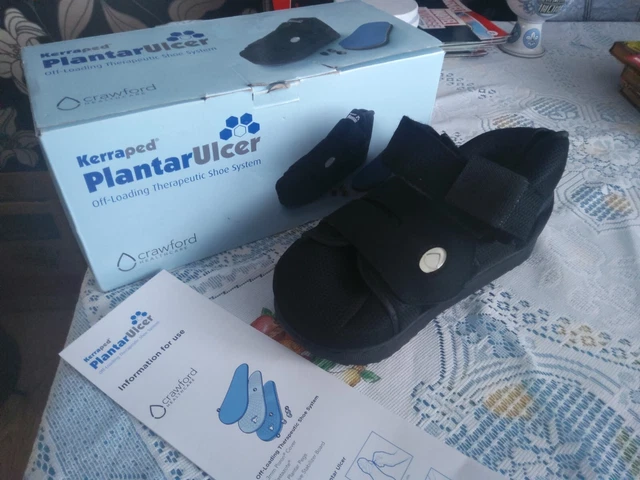 KERRAPED PLANTAR ULCER All Purpose Boot Off-Loading Therapeutic Shoe ...