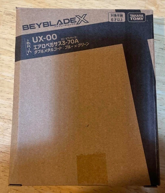 BEYBLADE X UX-00 Booster Aero Pegasus 3-70A Takara tomy Edizione limitata 2024 EUR 253,77 ...