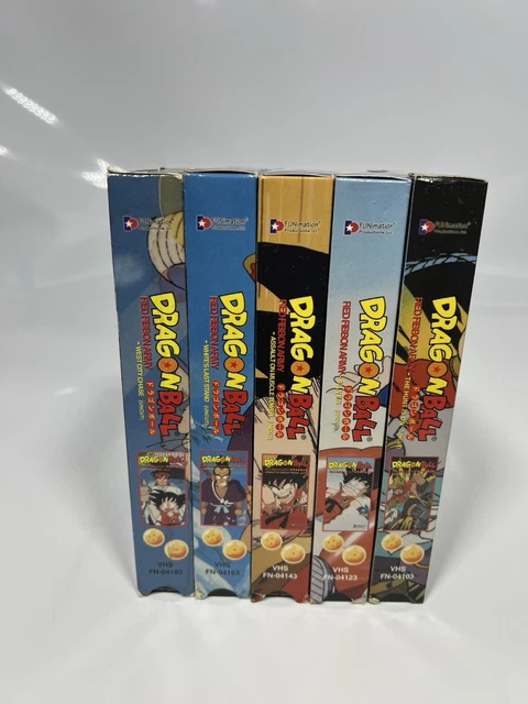 DRAGON BALL RED Ribbon Army Saga UNCUT COMPLETE VHS With West City ...