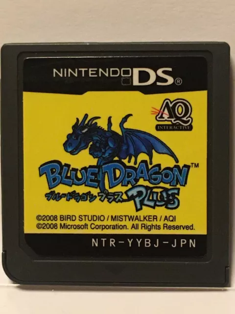 NINTENDO DS BLUE Dragon Plus Japanese Simulation Role Playing Games £9. ... NINTENDO DS BLUE Dragon Plus Japanese Simulation Role Playing Games £9. ...