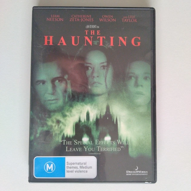 THE HAUNTING DVD (1999 Liam Neeson, Catherine Zeta-Jones | AUS Region 4 ...