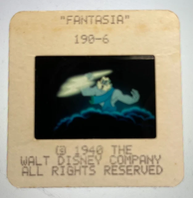 ZEUS PASTORAL SYMPHONY FANTASIA Walt Disney ANIMATION 35MM Publicity ...