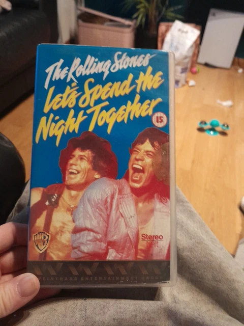 THE ROLLING STONES - Let's Spend the Night Together - PAL VHS Video ...