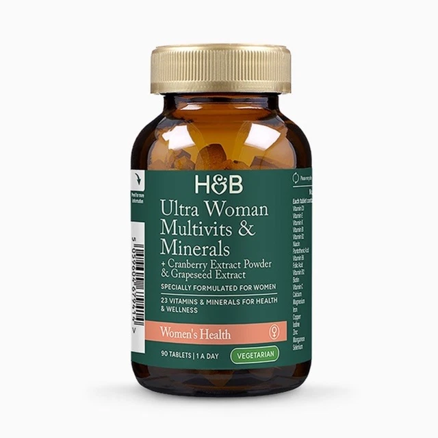 HOLLAND BARRETT ULTRA Women Aged 50 + Multivits Minerals Vegetarians ...