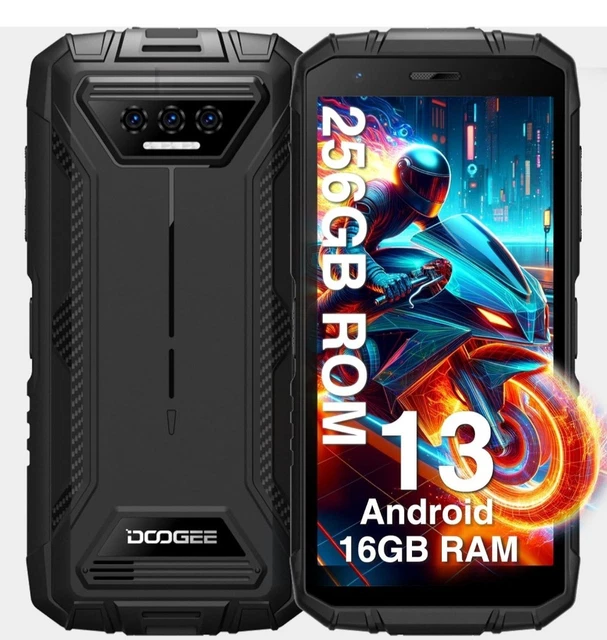 DOOGEE S41 MAX Smartphone Incassable 2024, 16GB+256GB(TF 1TB), 6300mAh ...