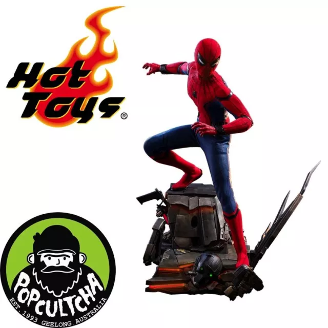 Spider Man Homecoming Spider Man 14 Scale Hot Toys Action Figure New £46173 Picclick Uk