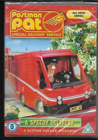 POSTMAN PAT SPECIAL Delivery Service A Speedy Delivery R2 Dvd 4 Eps New ...