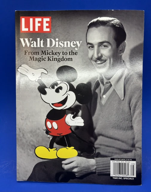 LIFE MAGAZINE WALT Disney From Mickey To Magic Kingdom 50 Years of Disney World £9.62 - PicClick UK