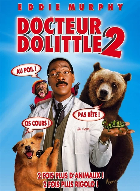 DOCTEUR DOLITTLE 2 / [Eddie Murphy - Kristen Wilson] / Dvd En Excellent ...