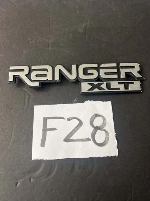 FORD RANGER XLT Fender Emblem Badge Logo Decal Tailgate OEM Left Right ...